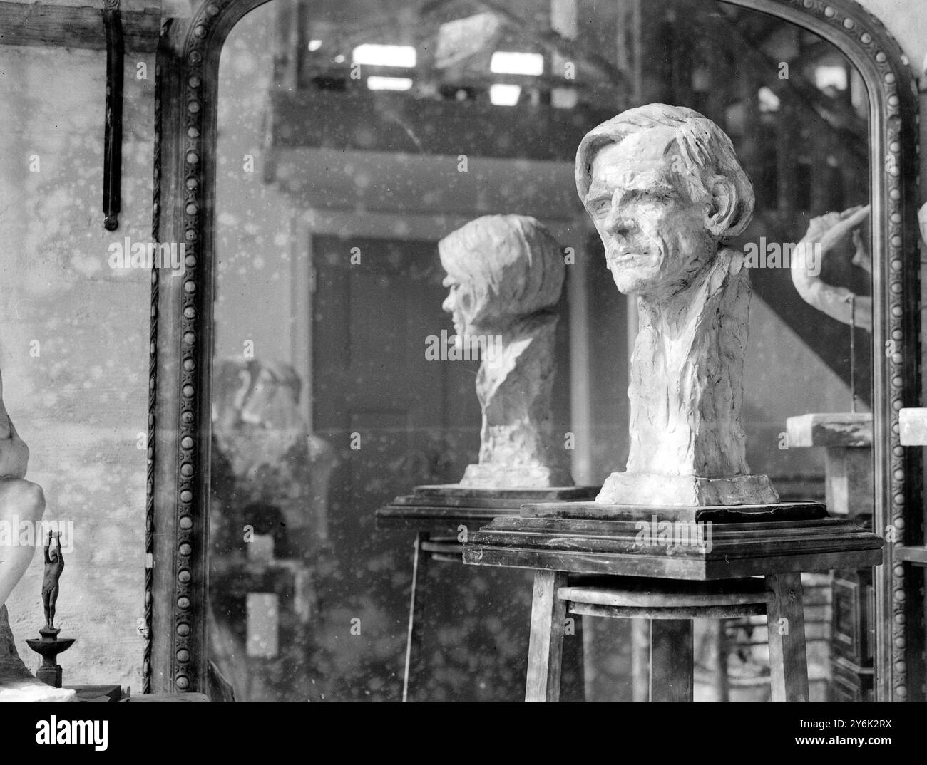 Examples of statuary by Lady Hilton Young . Gustav Hamel , Chita , The ...