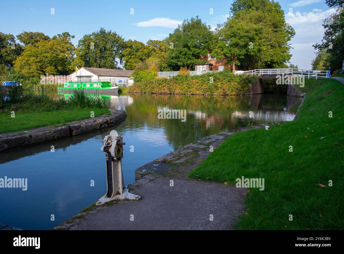 The Kennet and Avon Canal Stock Photo - Alamy