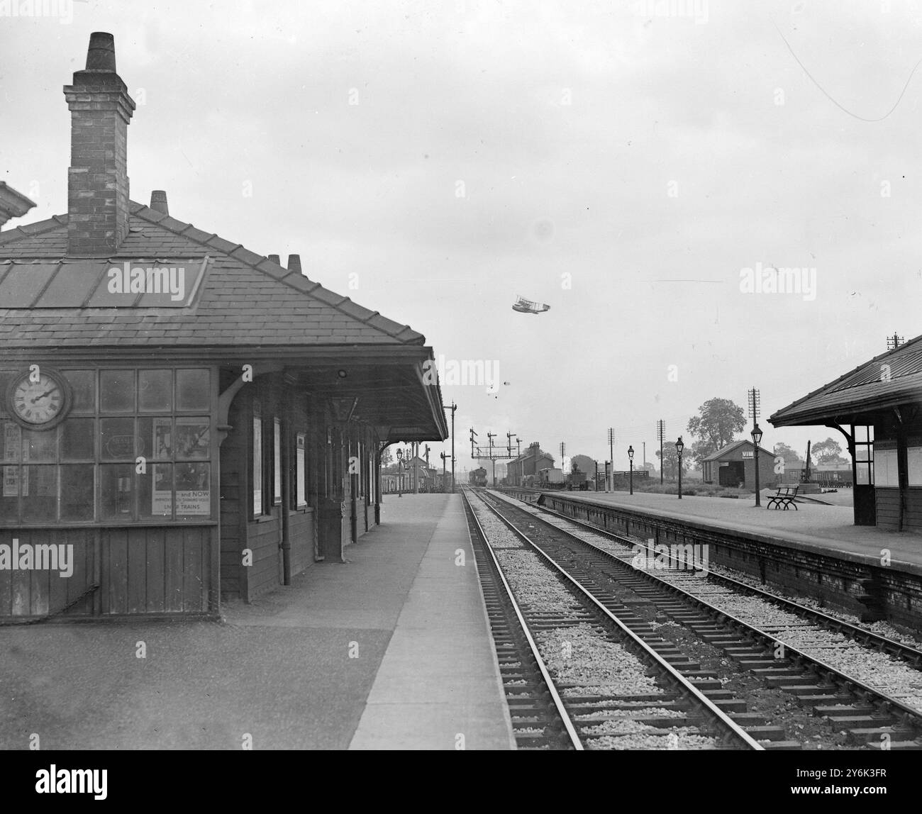 Brough Station London and North Eastern Railway showing the giant new ...