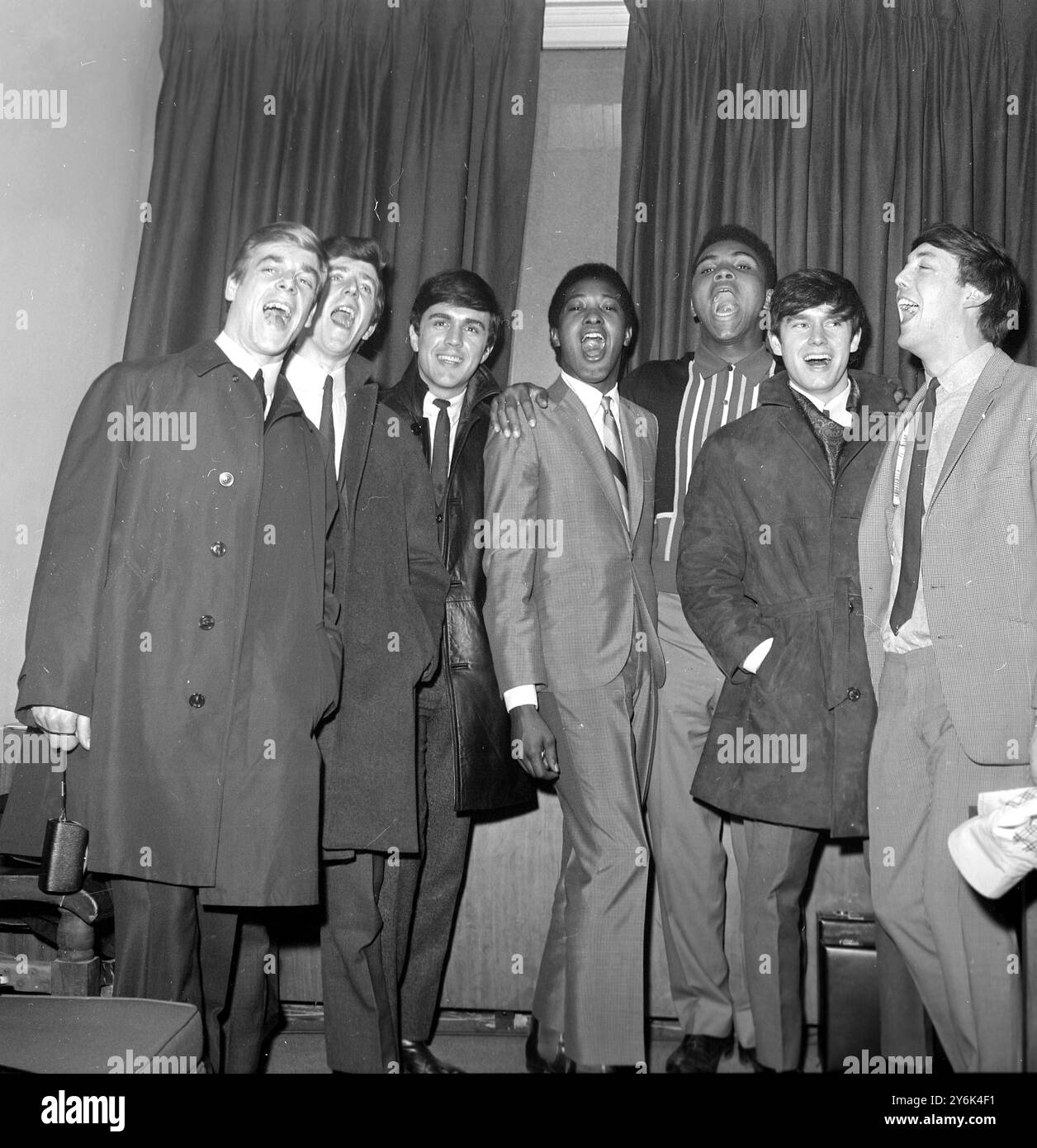New York : Tottenham London Rock - N - Roller Dave Clark seems to have ...