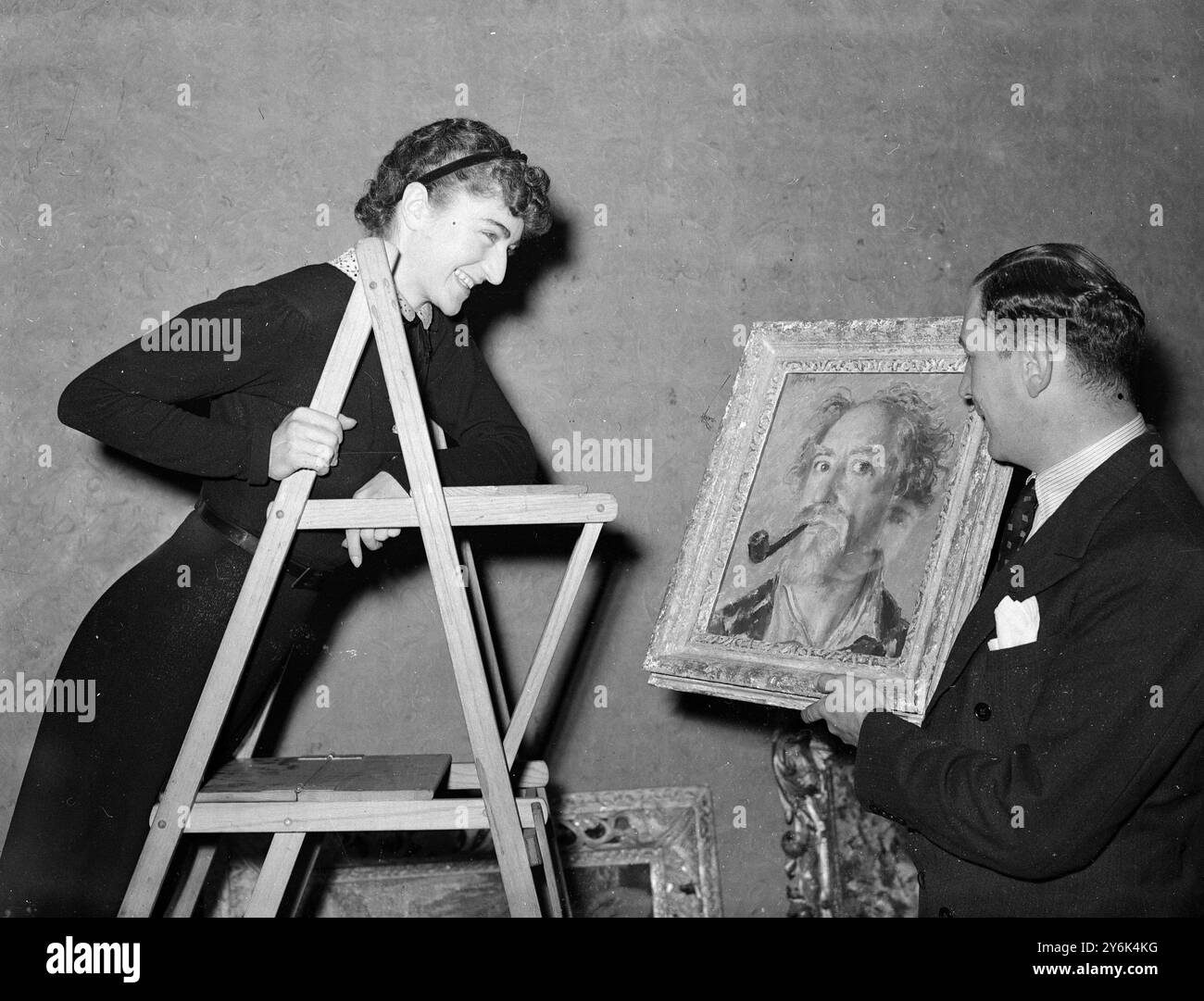 War 1940 The National Gallery re - opened with an exhibition of ...
