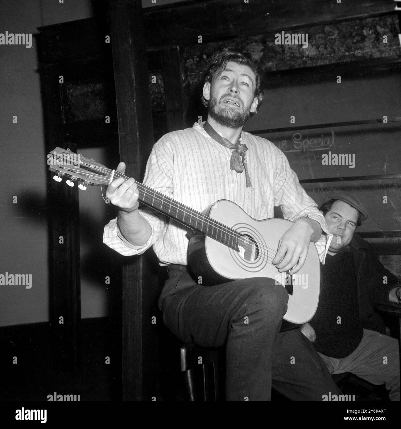 Actor Peter O' Toole dressed for his part as Baal during todays ...