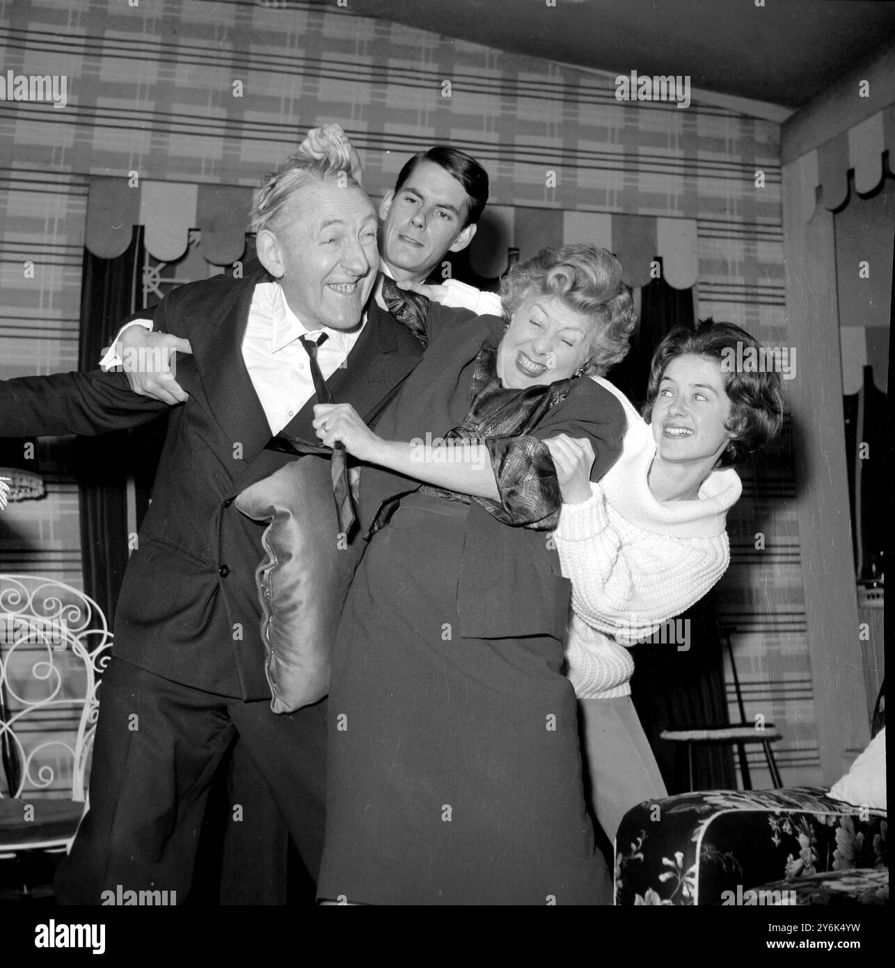 Husband and wife comedy team , Jack Hulbert and Cicely Courtneidge ...