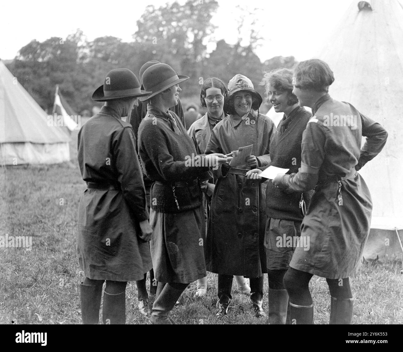 " Foxlease " Lyndhurst Scene of World Wide Girl Guides camp and ...