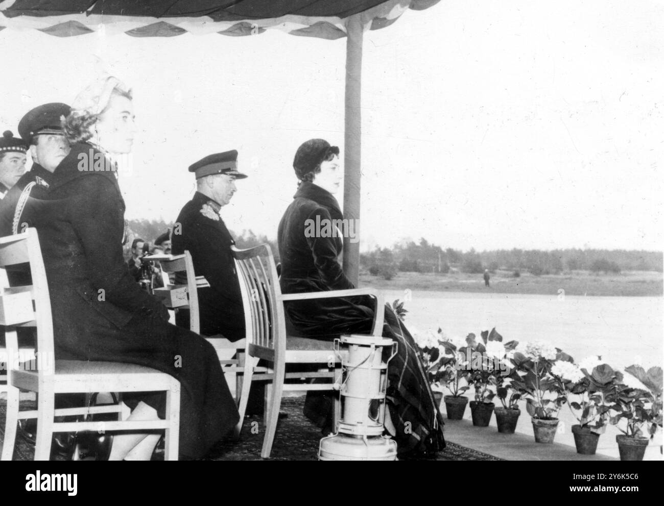 Luneburg Germany HRH Princess Margaret flew to Germany to inspect two ...