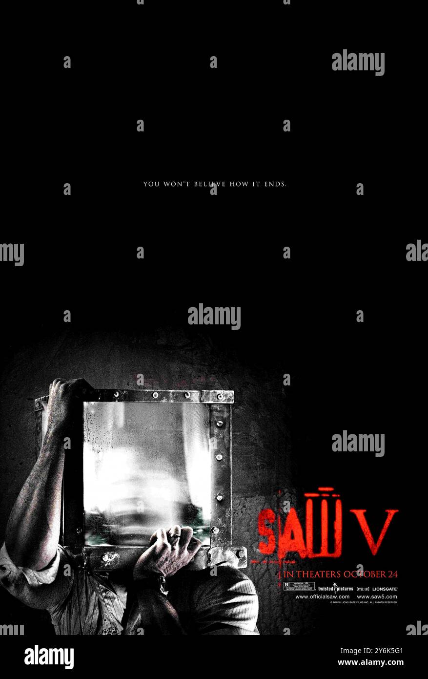 Saw V (2008, directed by David Hackl and starring Tobin Bell, Costas ...