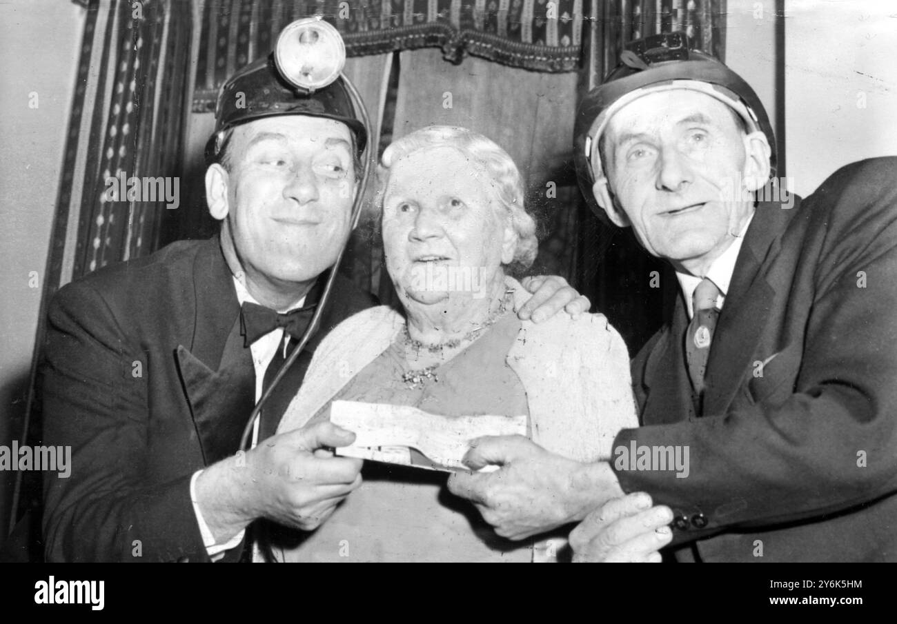 Grosvenor House , London Mrs Elizabeth Riley of Horden , County Durham ...