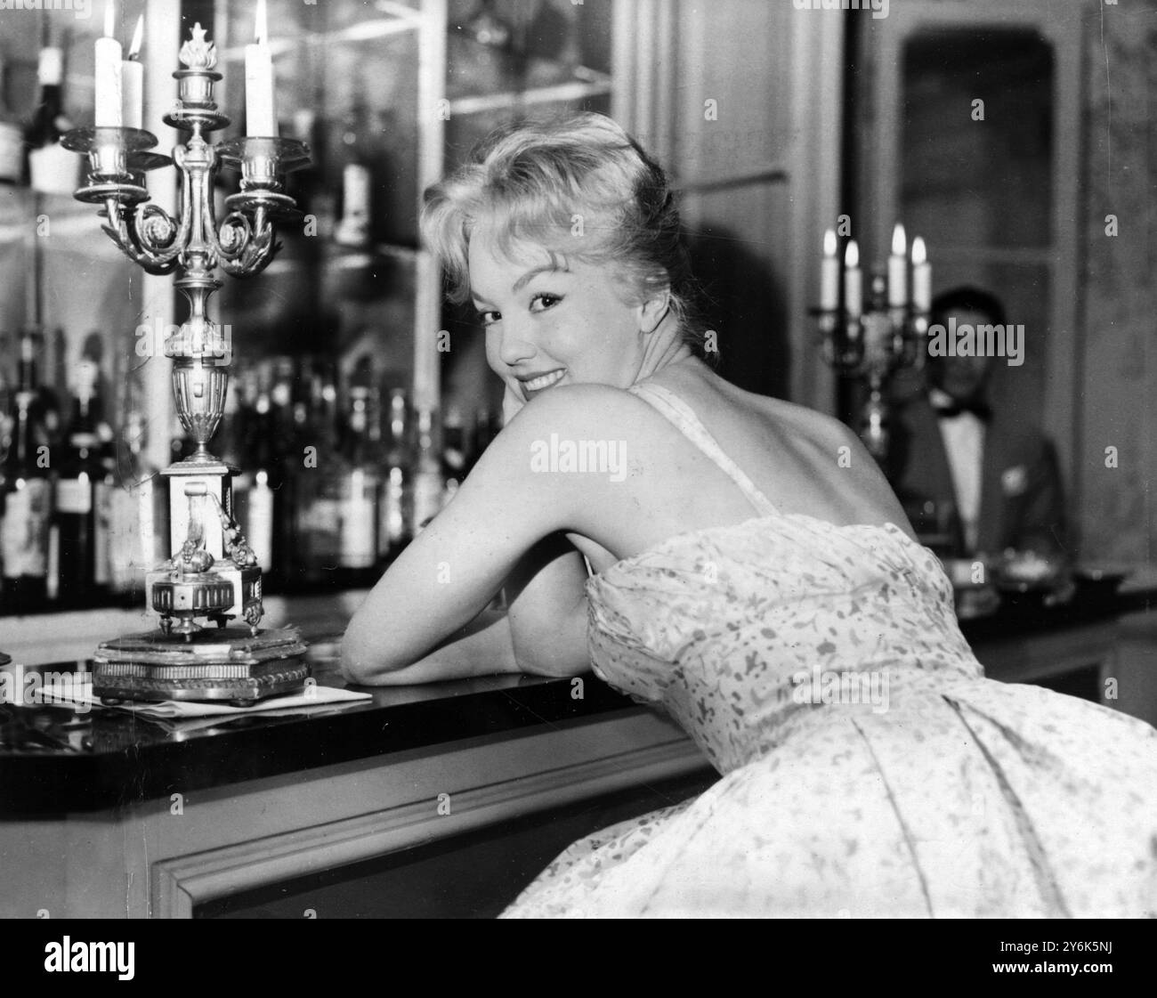 London England Mylene Demongeot French Actress during press conference ...