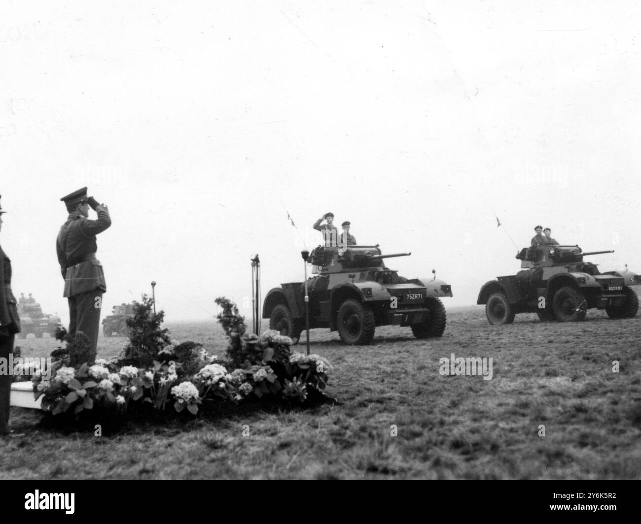 Windsor Great Park , England Armoured and Mounted Squadrons of the life ...