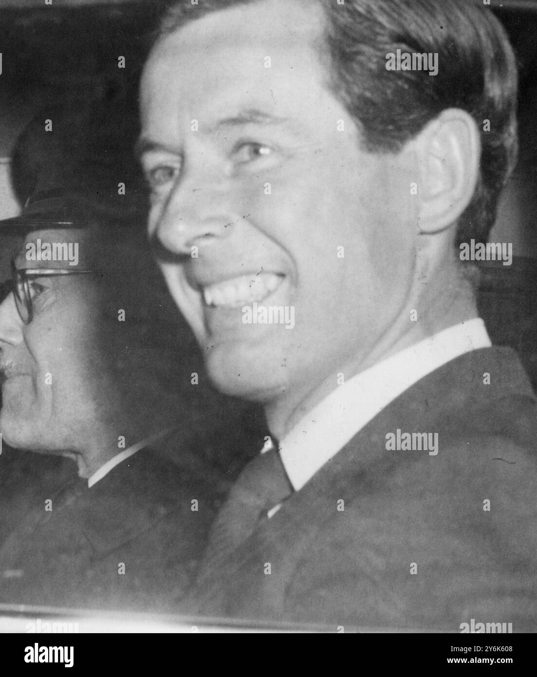 London England Peter Townsend Departing Whitehall Court whose name was ...