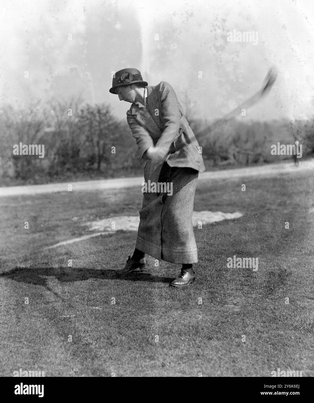 Womens Golf at Sandy Lodge Golf Club Miss Janet Jackson Stock Photo - Alamy