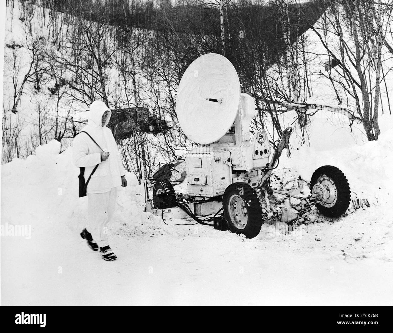 Norway Norwegian Sixth Infantry Division on manoeuvres called ...