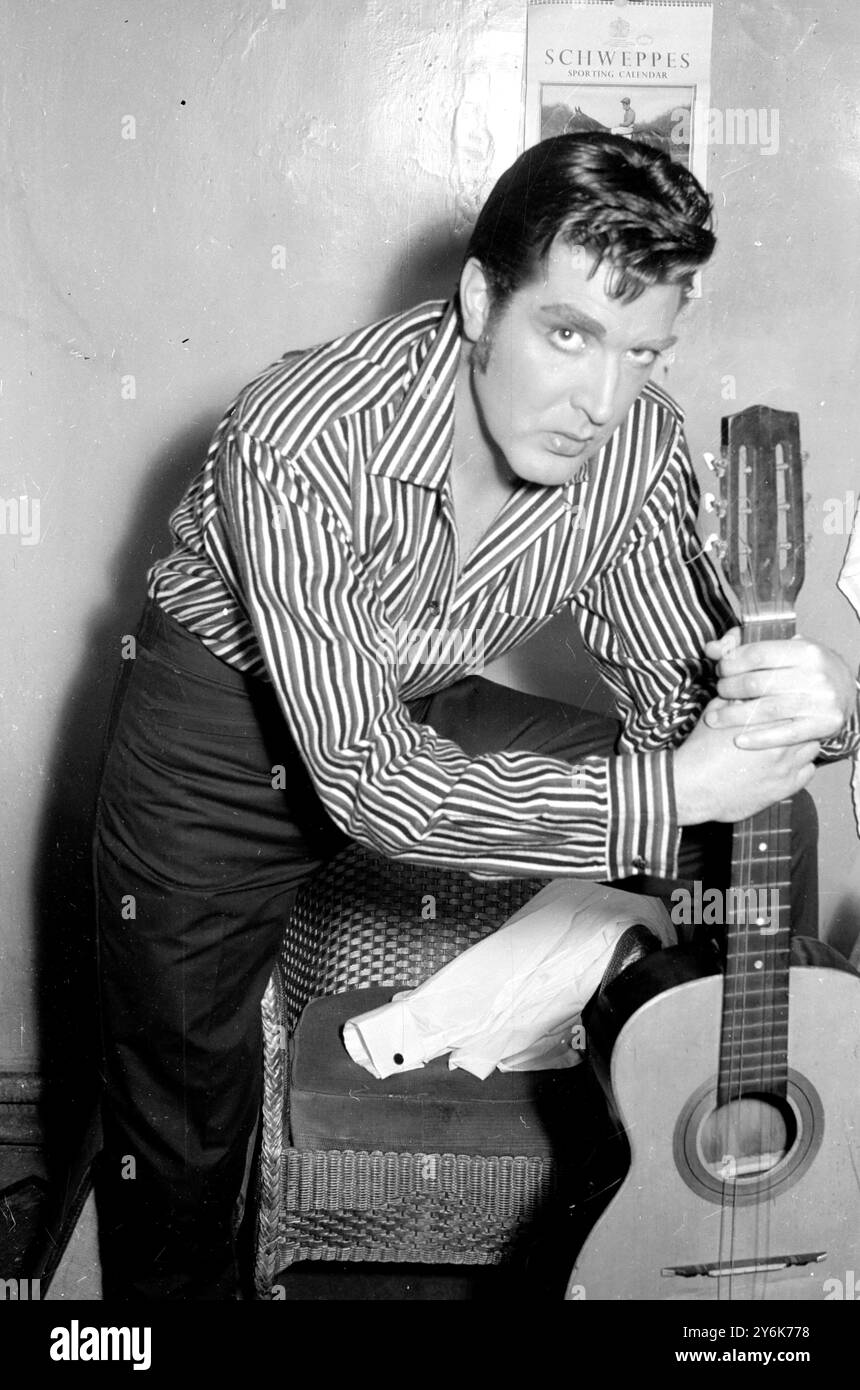 London England Singer David Hughes introduces new act in which he talks ...