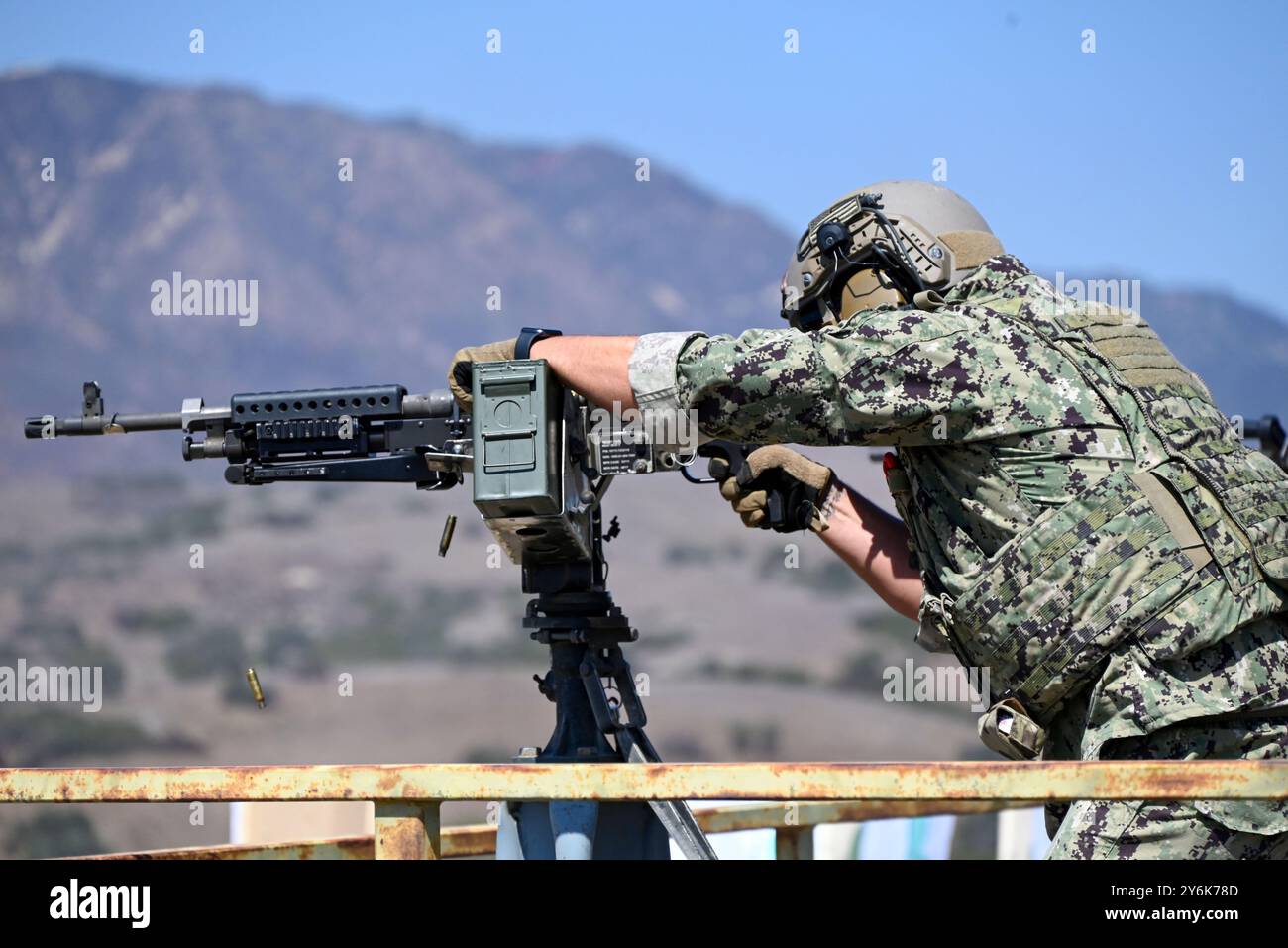 Members of Coast Guard Port Security Unit 311 did weapons training at a ...