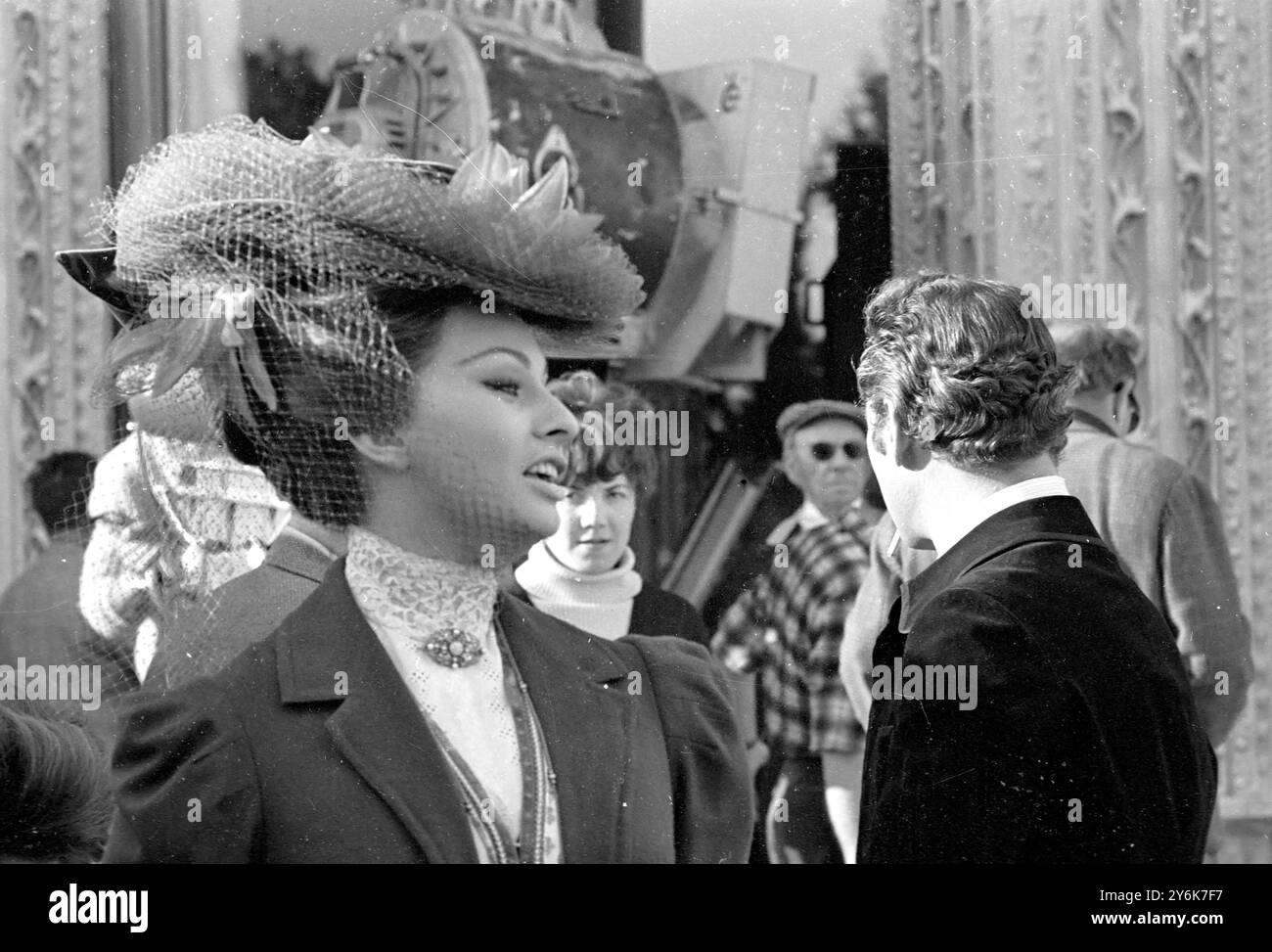 St Jean Cap Ferrat , French Riviera Italian Actress Sophia Loren with ...