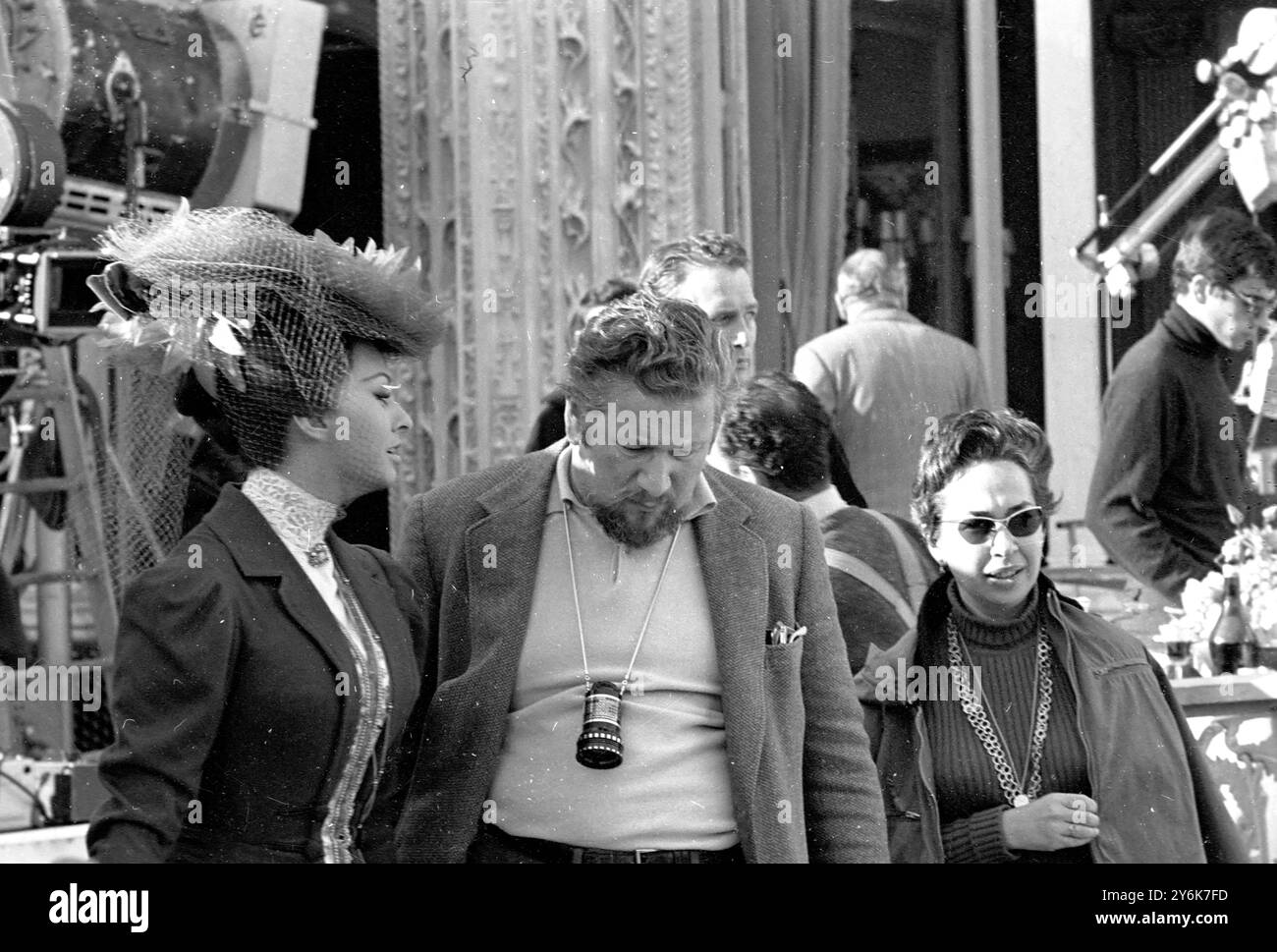 St Jean Cap Ferrat , French Riviera Italian Actress Sophia Loren with ...