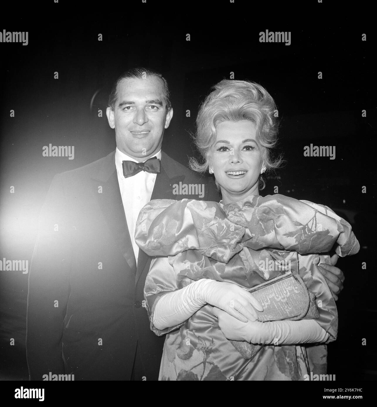 Eva Gabor and Dick Brown at the Sutton Theatre on East 57th Street New ...