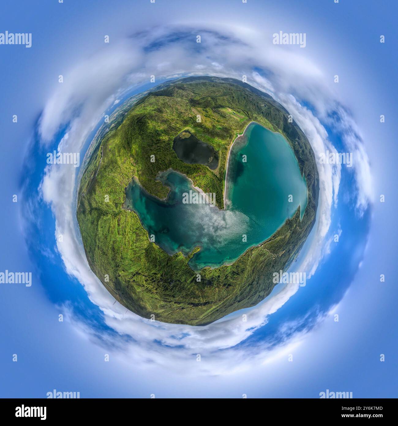 Aerial view vibrant tiny hi-res stock photography and images - Alamy