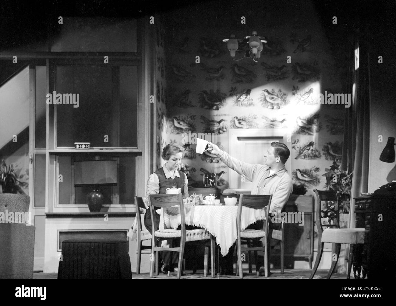 A scene from the first act of the play A Shred Of Evidence Richard ...