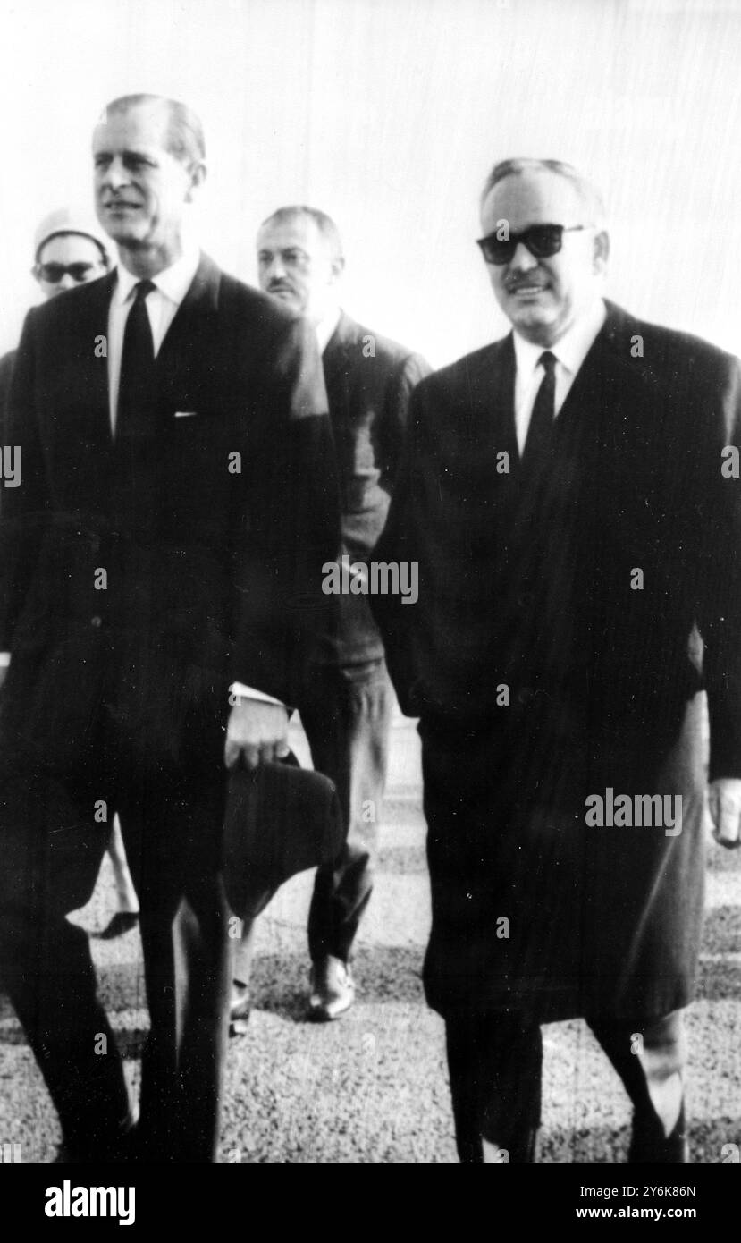 Nice, France Prince Philip with Monaco's Prince Rainer III He is the ...