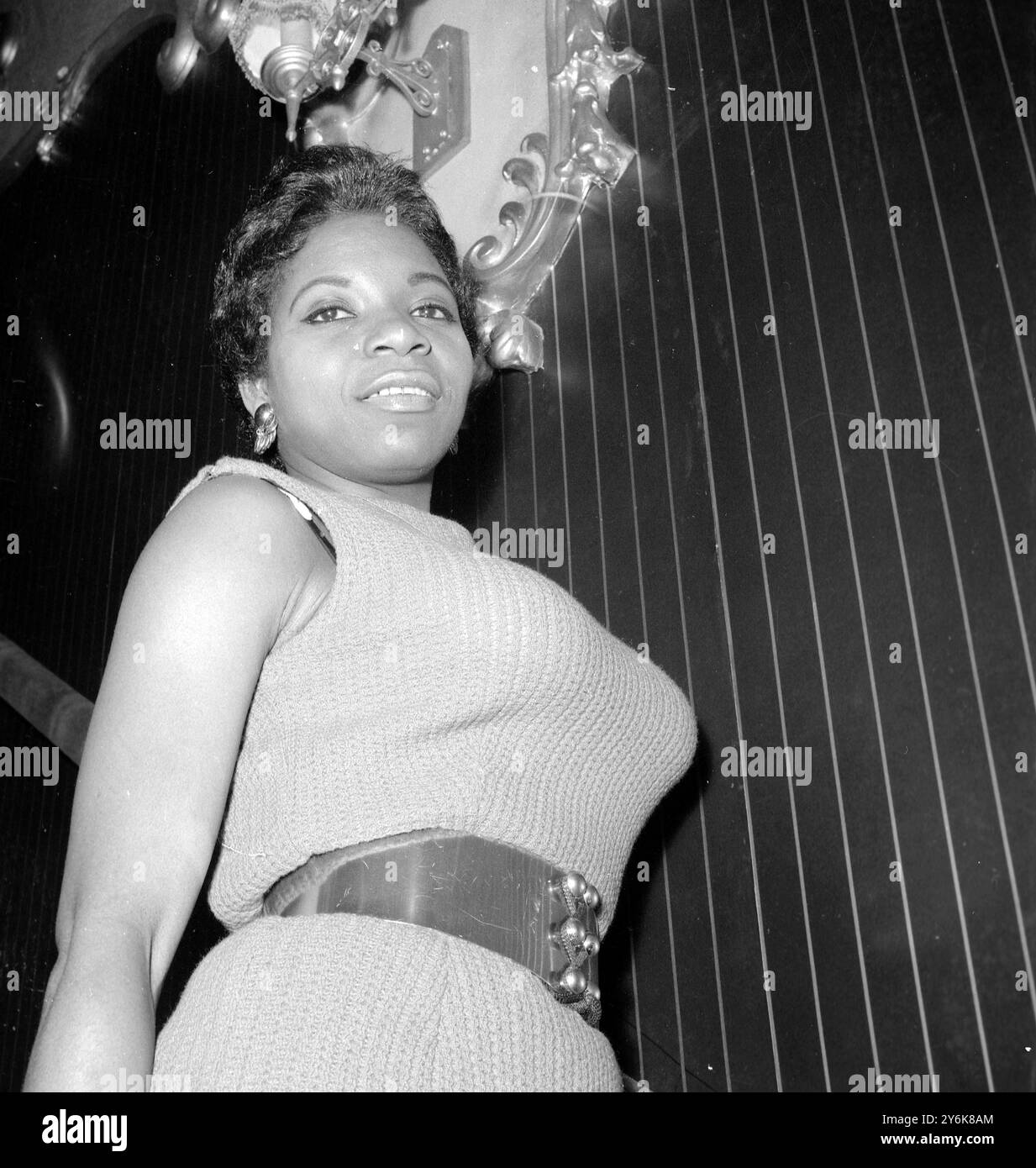 Jamaican singer and dancer Miss Cleo Du Pont at last nights Latin ...