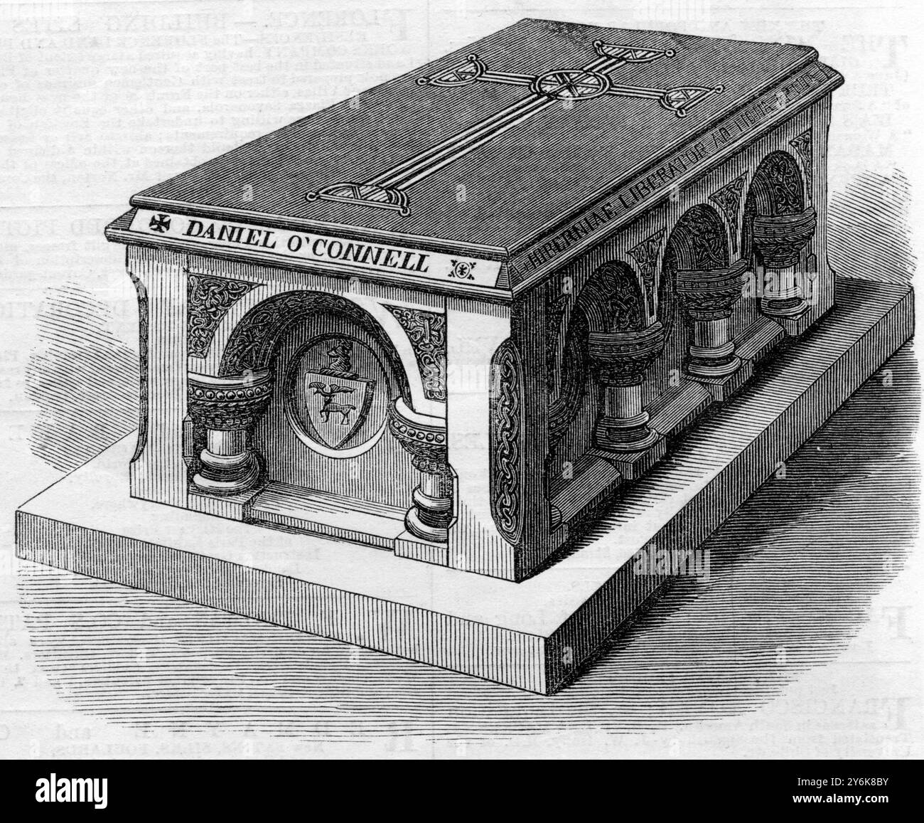 Oconnell cemetery Black and White Stock Photos & Images - Alamy