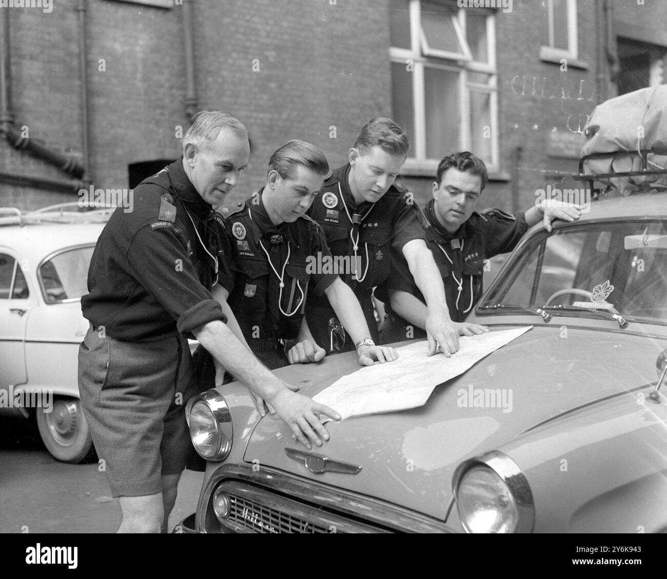 New Zealand Rover Scouts came to Britain for Scout Jubilee Jamboree and ...