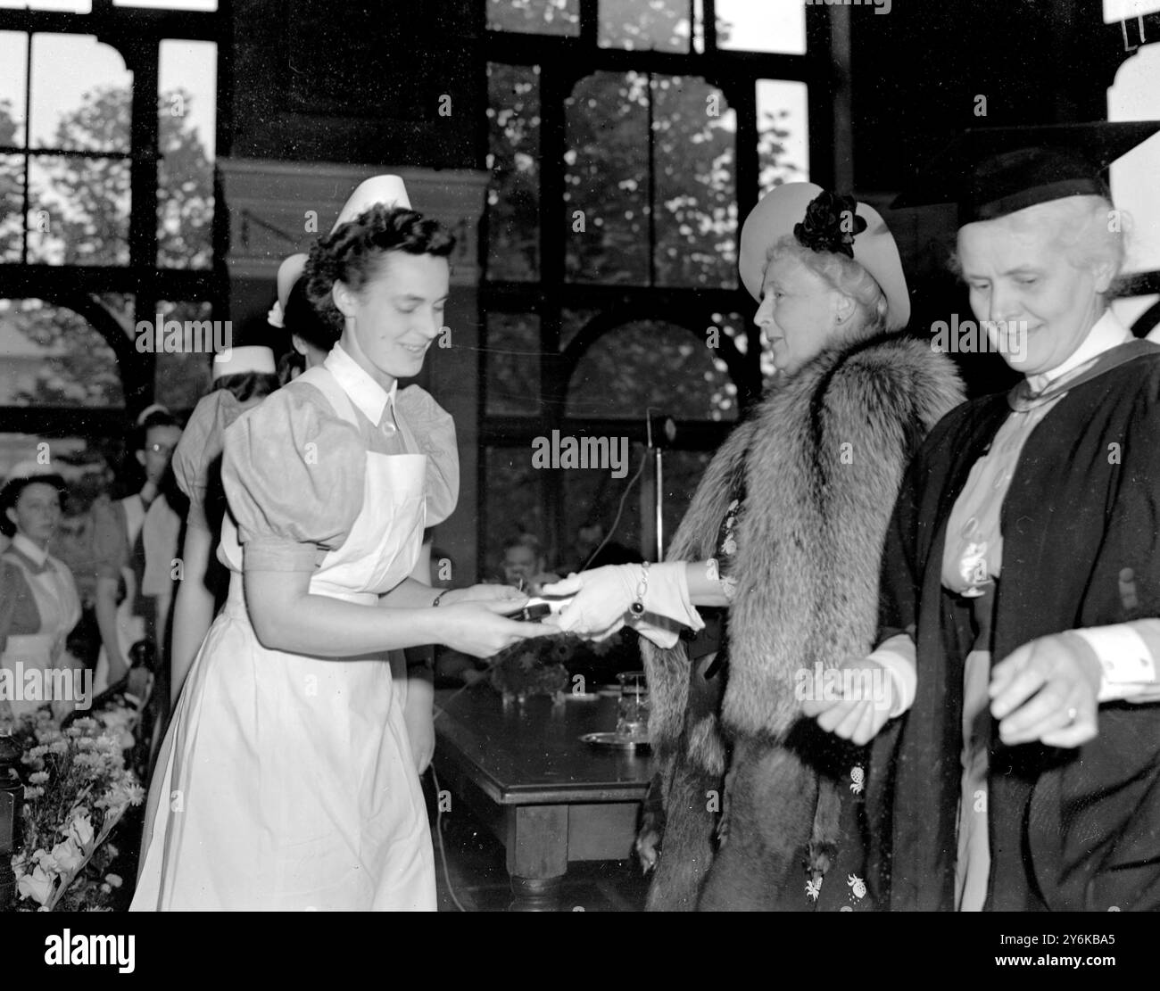 Princess Alice, Countess of Athlone, was at London hospital ...