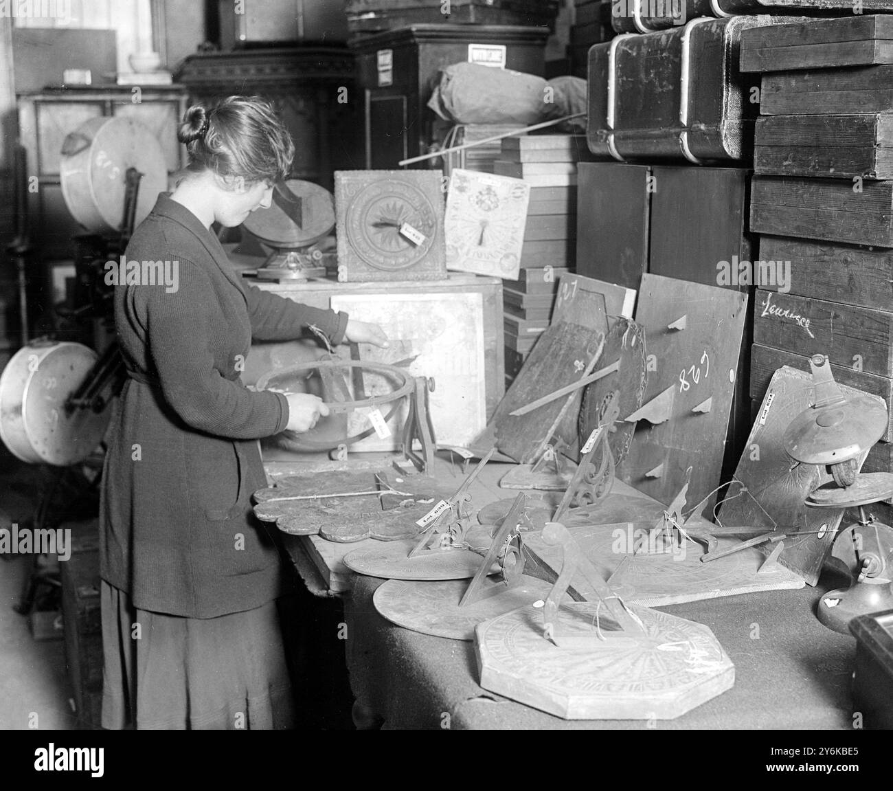 Sundial collection of the late Sir F Crisp , for sale at Steven ' s ...