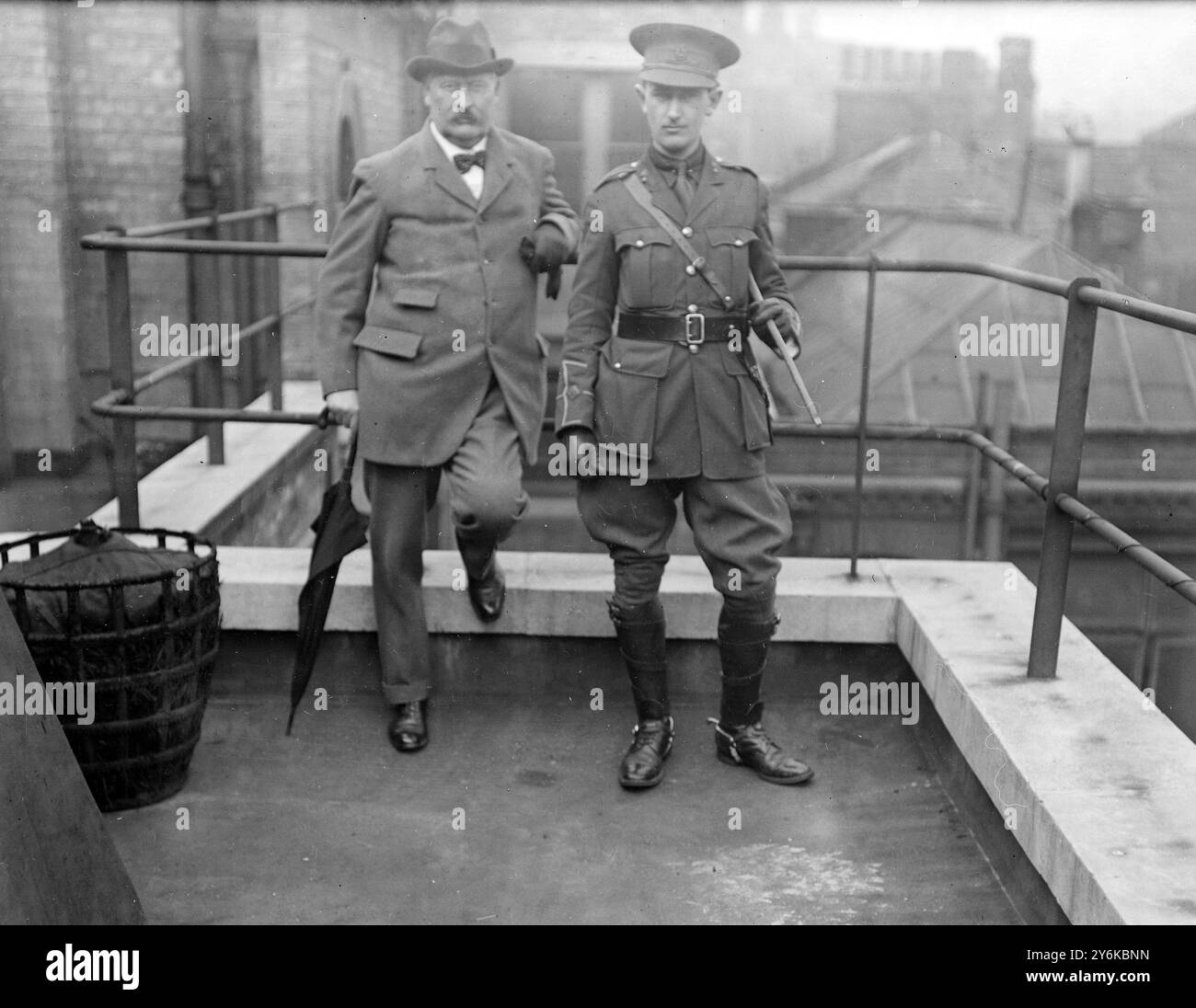William O'Malley , MP for Connemara , with his son , William Joseph O ...