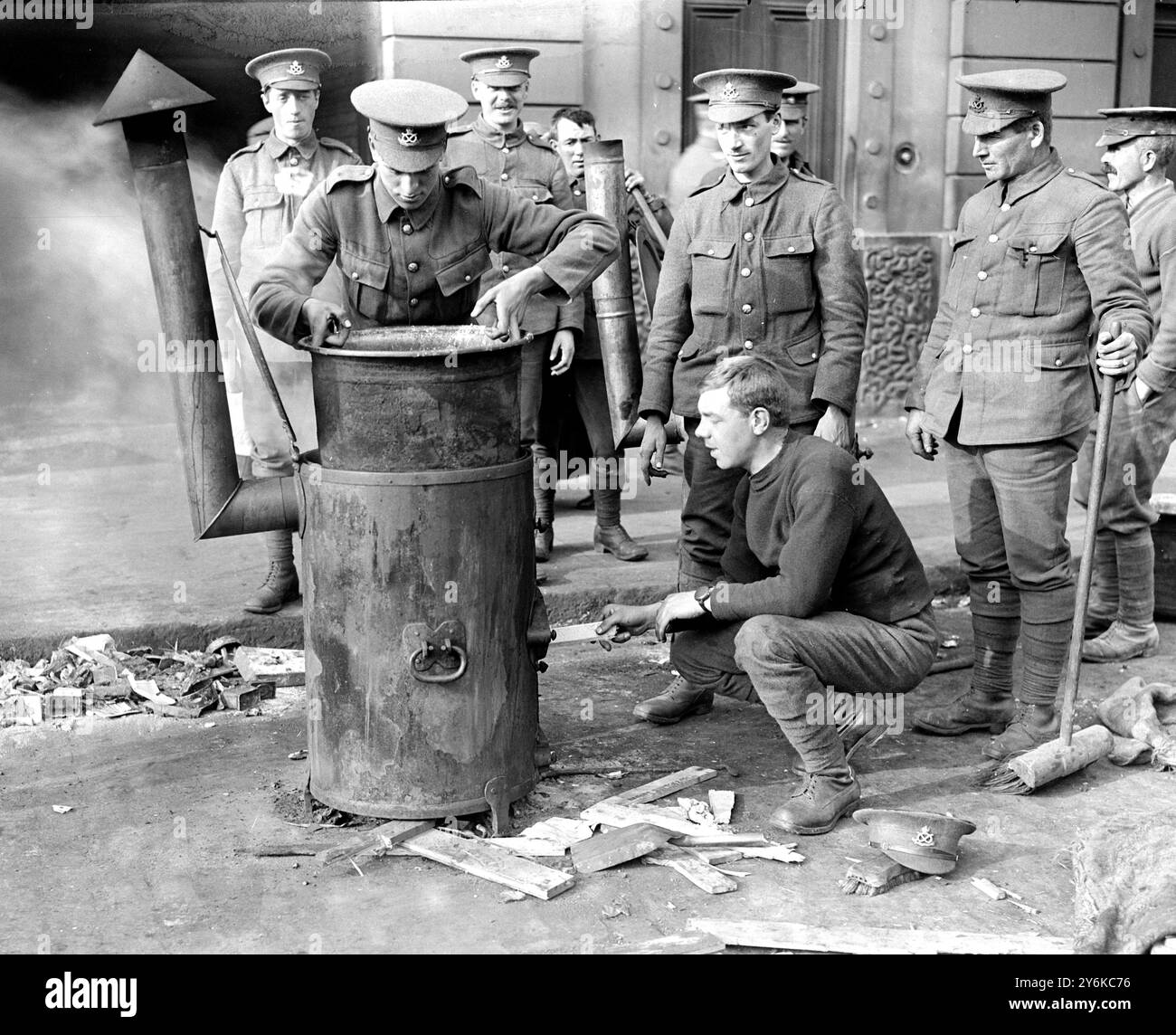 Easter Rising (originally captioned The Dublin rebellion) British ...