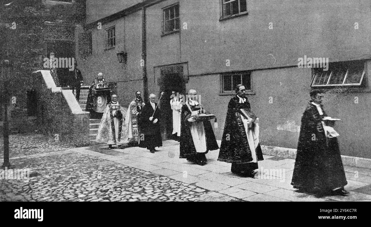The Coronation of their Majesties: Scene at Westminster. The Clergy ...