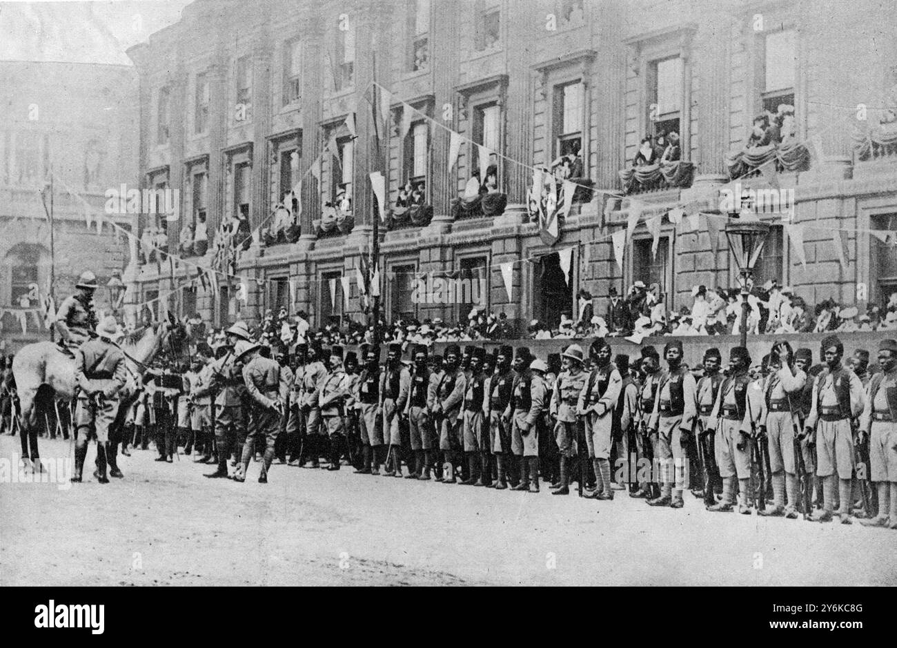 The Coronation of their Majesties: The Colonial Guard and Escort. The ...