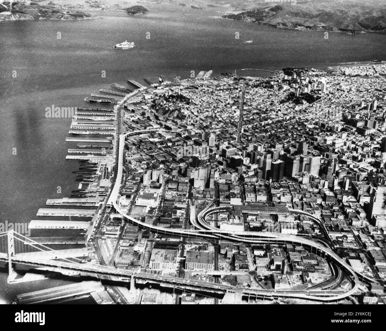 The city of San Francisco California USA is going modern Freeways ...