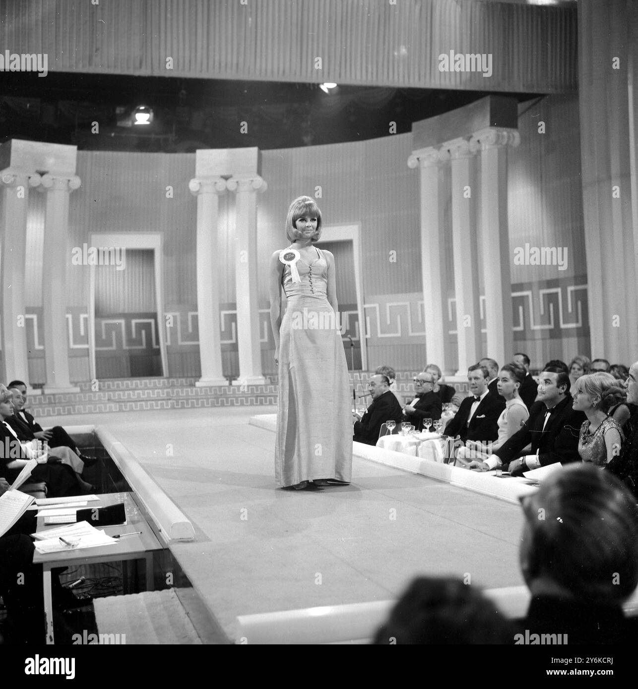 London; Twenty One year old Britt Marie Lindblad, Miss Sweden, pictured ...