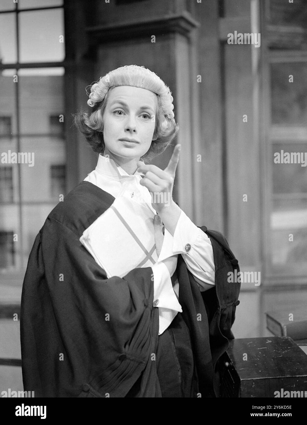 Ann Firbank as a barrister in a comedy play - How Say You? 21st April ...