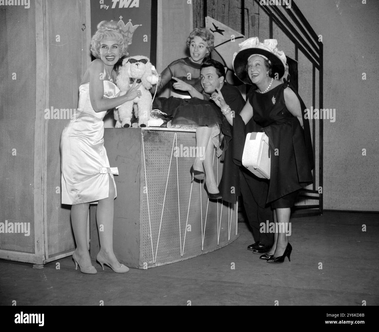 Scene from British Musical The Quiz Kid Diana Decker , Patricia ...