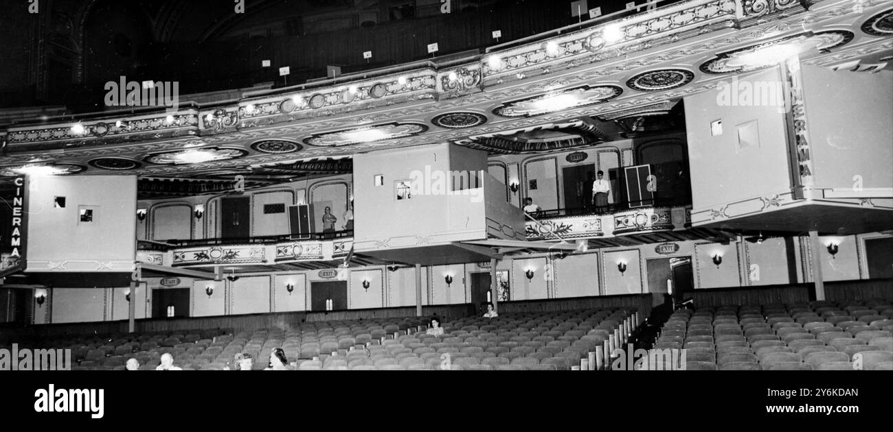Interior view of the Palace Theatre in Chicago, Illinois. 4th December ...