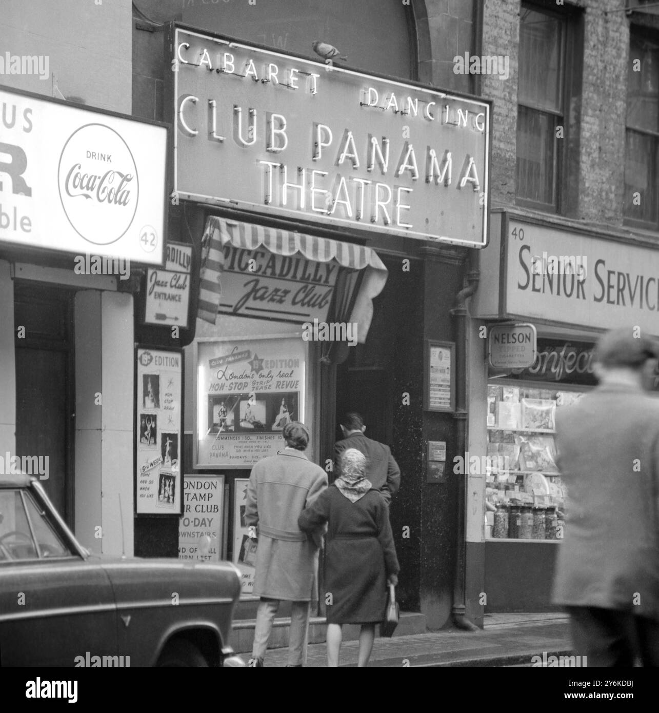 Exterior view of the Club Panama Theatre, Gt Windmill Street, London's ...