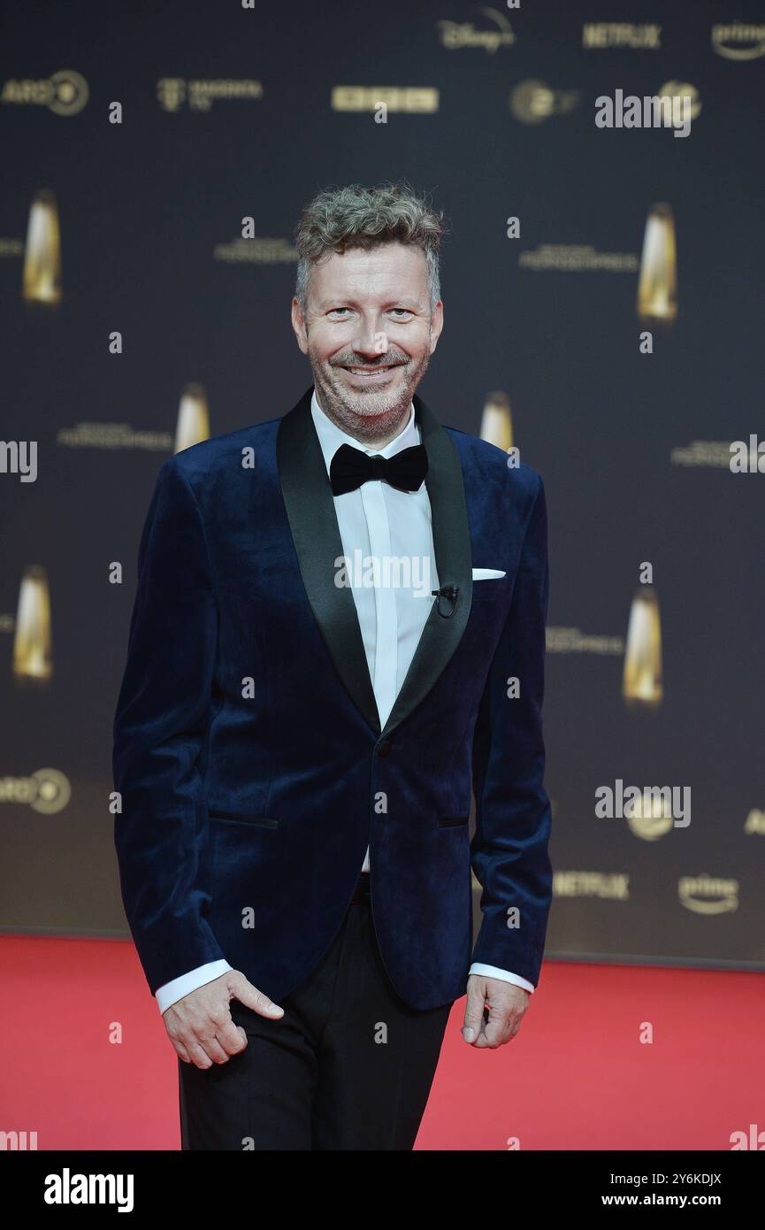 Thorsten Schorn beim Deutschen Fernsehpreis 2024 in den MMC Studios in ...