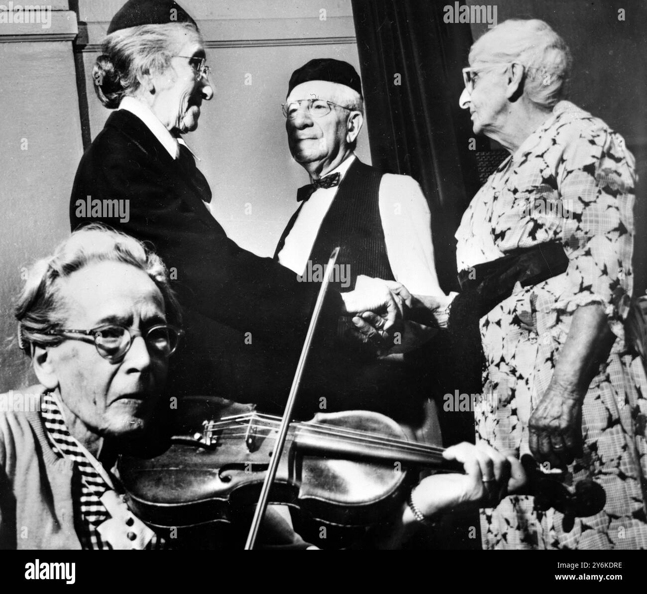 Demonstrating the poise that comes from seventy years of living, a ...