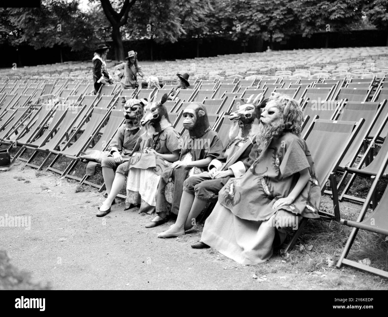 Open Air Theatre, Regent's Park production grotesque figures ...