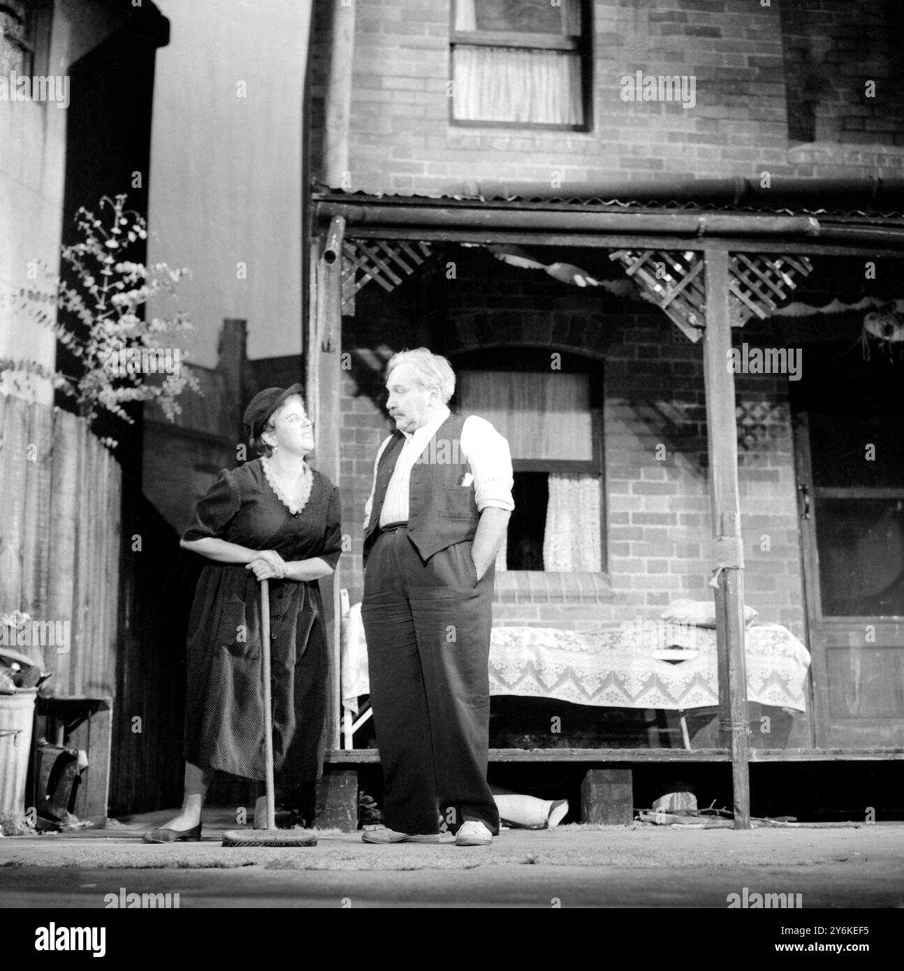 Clelia Matino and Mimo Billi, well known in the Italian Theatre and who ...