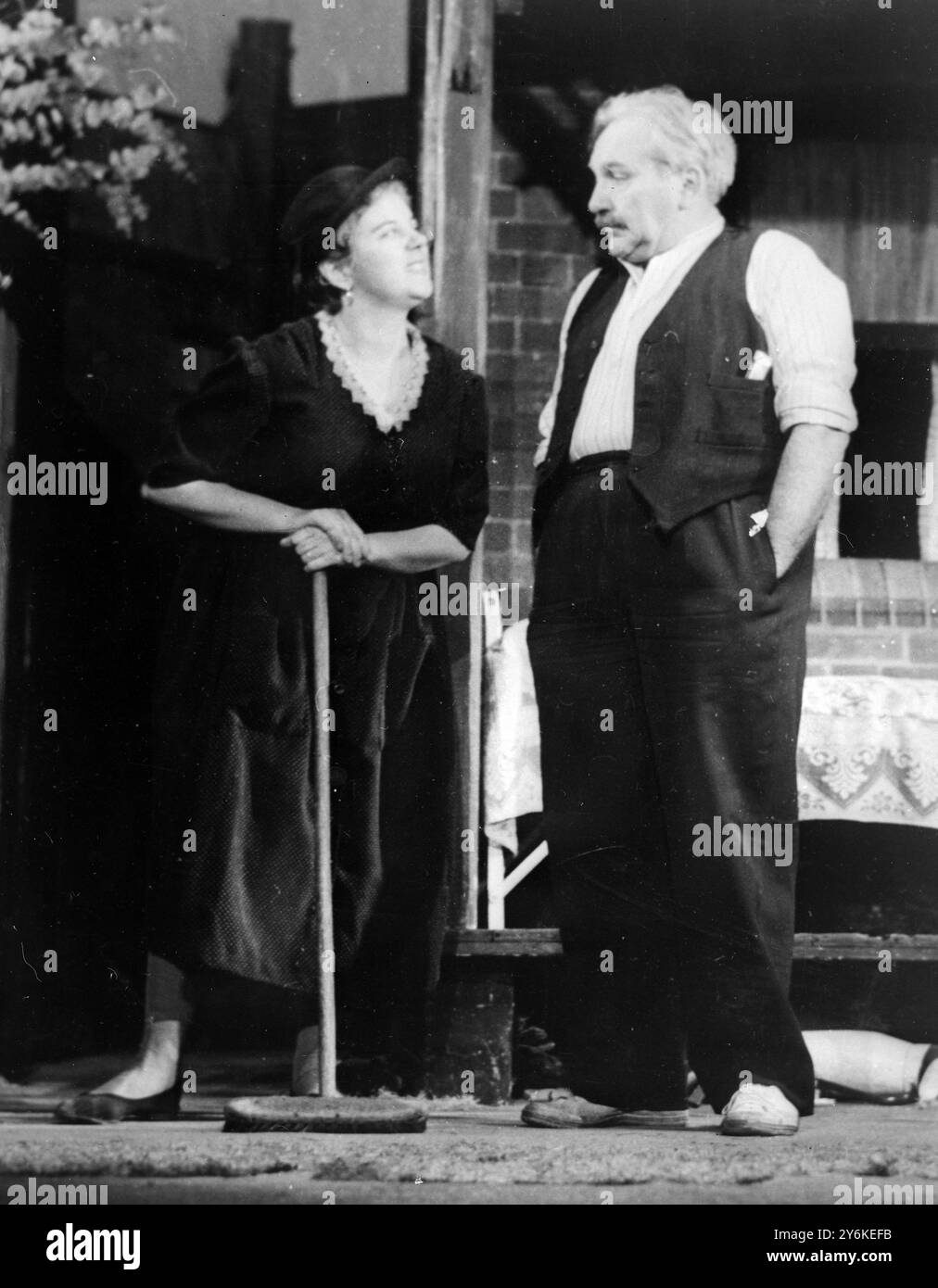 Clelia Matino and Mimo Billi, well known in the Italian Theatre and who ...