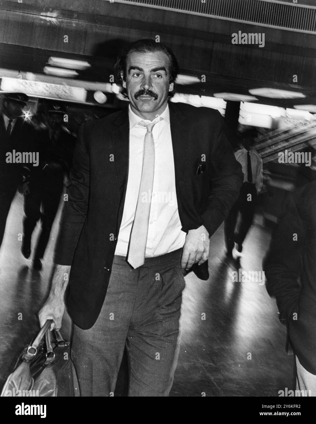 Sean Connery - Scottish actor leaving Heathrow for New York & Mexico ...