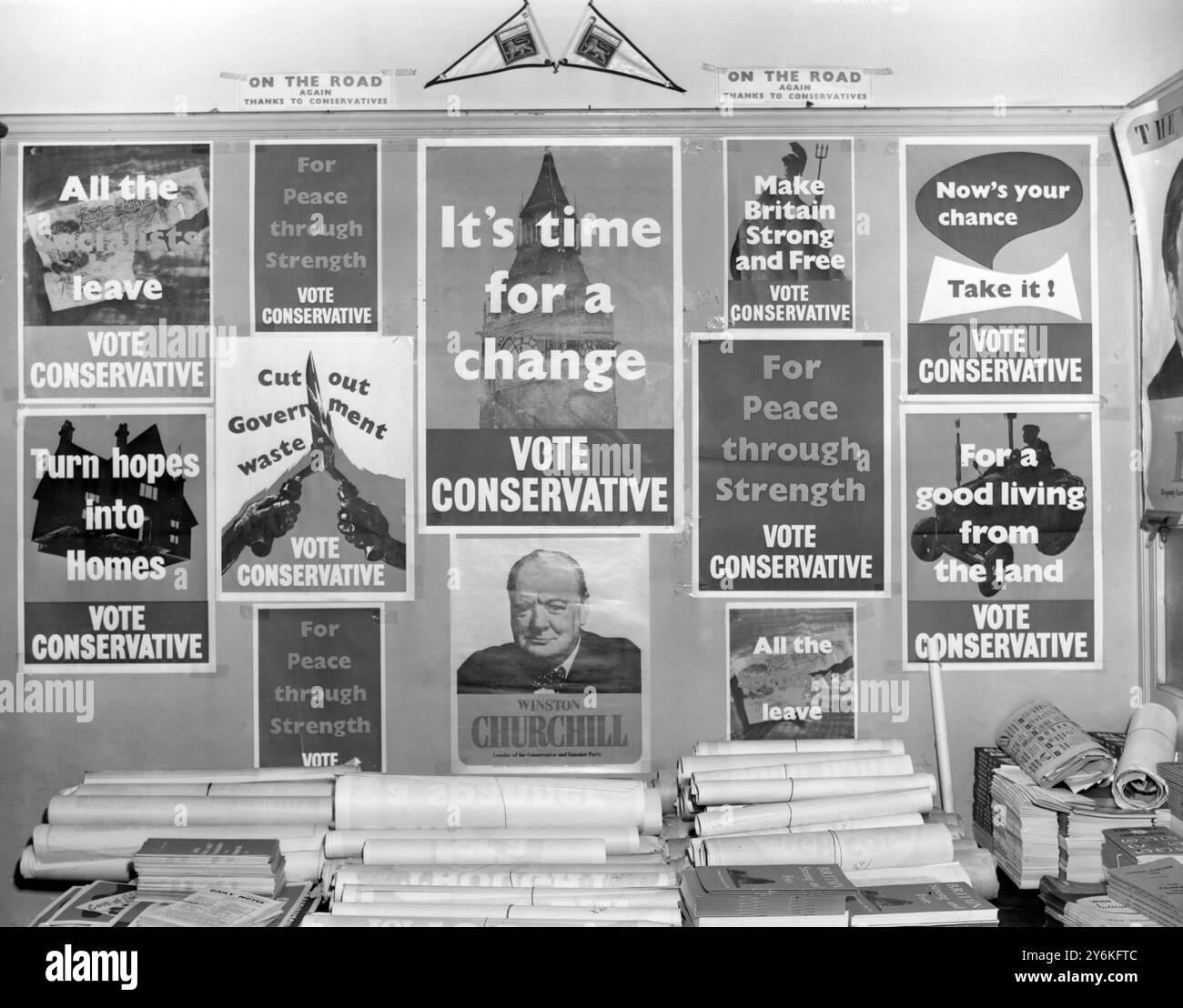 1950s general election hi-res stock photography and images - Alamy
