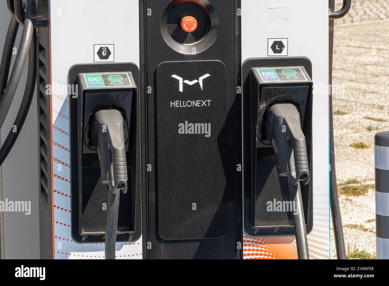 Galp electric company charging point featuring two ccs combo 2 ...