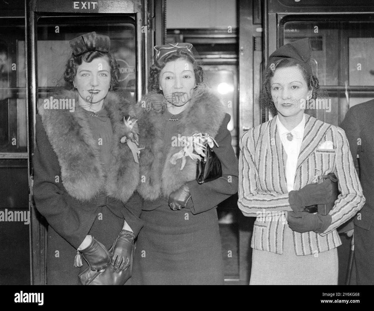 At Waterloo Station - The three sisters of King Zog of Albania ...