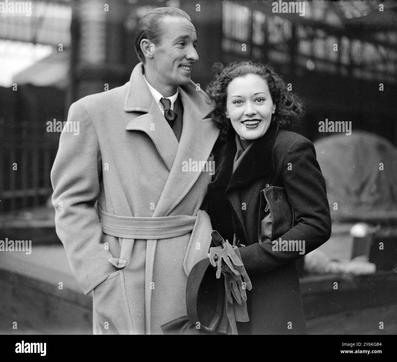At Waterloo Station on his return from Johannesburgh. Mr Teddy Joyce ...
