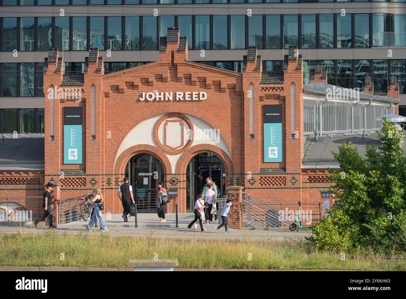 John Reed Fitness, alte Halle im DSTRCT.Berlin, Entwicklungsgebiet Alter Schlachthof ...